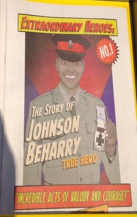 Johnson Gideon Beharry VC – victoriacrossonline.co.uk