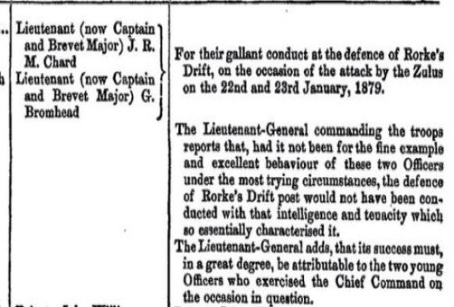 Gonville Bromhead VC – victoriacrossonline.co.uk