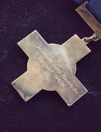 Barbara Jane Harrison GC (Direct Recipient) – victoriacrossonline.co.uk