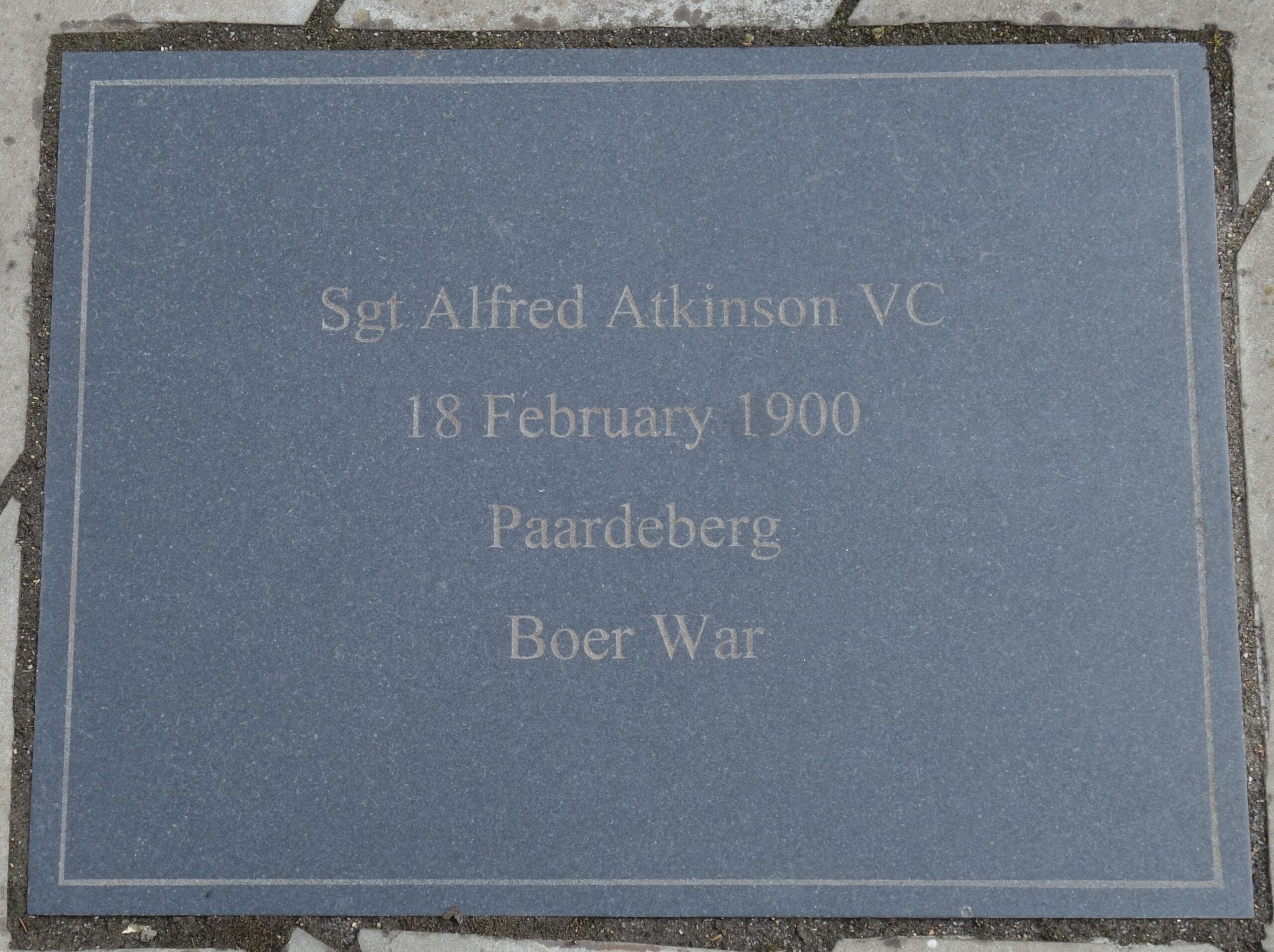Alfred Atkinson VC – victoriacrossonline.co.uk
